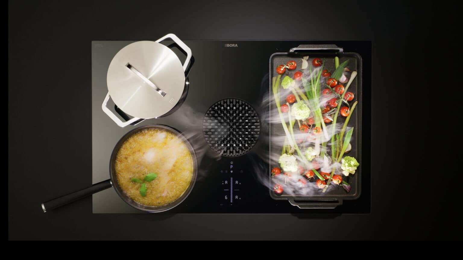 Revolucija v kuhinji: parna pečica in kuhališče z integrirano napo - Ambienti